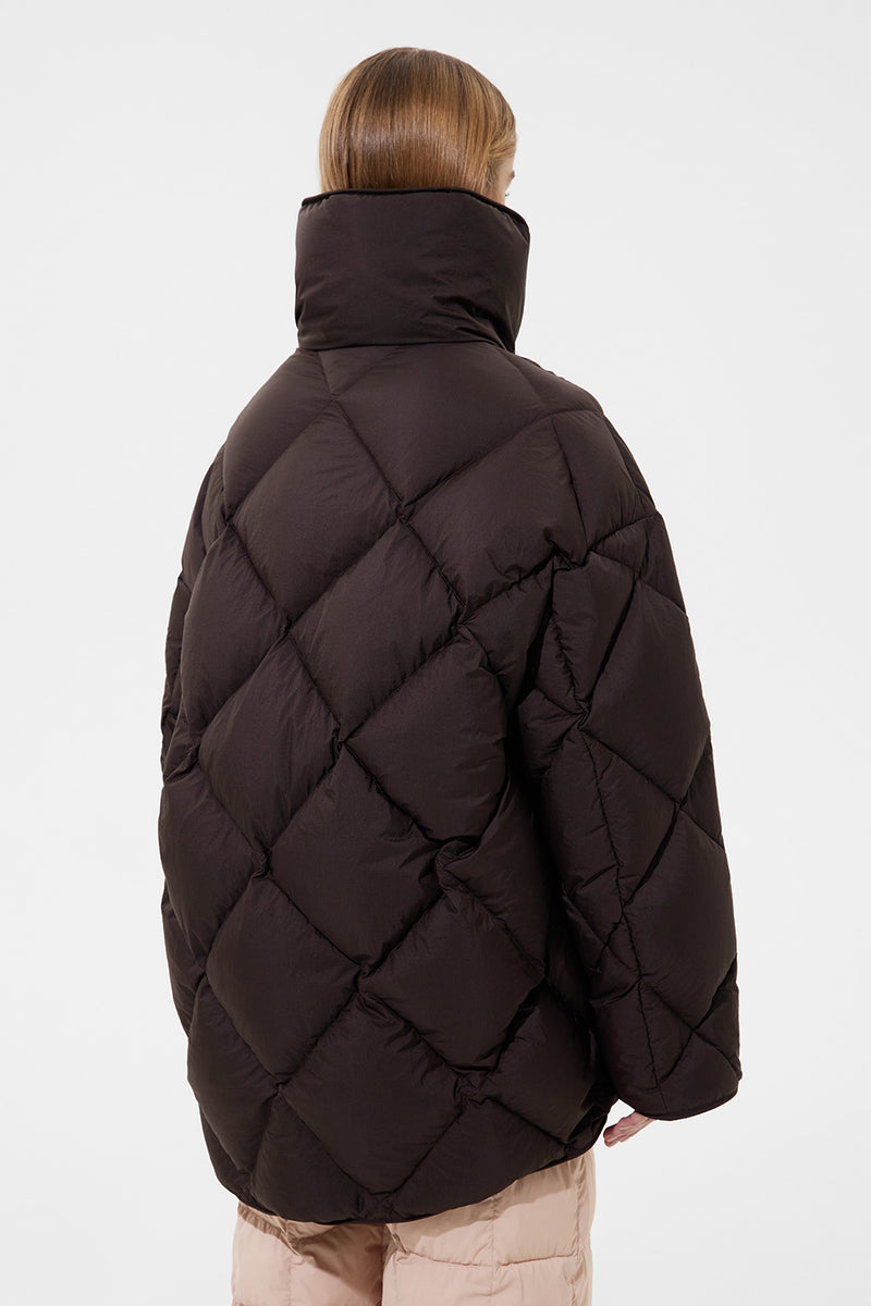 Cozy Queen Jacket Micro Brown