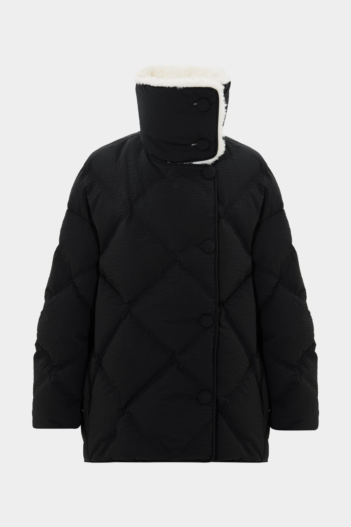 Shearling Queen Stefania Black